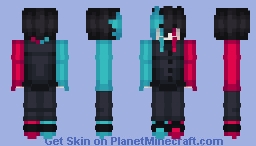 Tik Tok Tuxedo Minecraft Skin