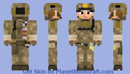American Ranger (Realistically made) Minecraft Skin