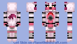 Funtime foxy Minecraft Skin