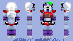 Roxanne wolf Minecraft Skin