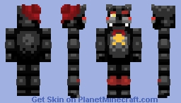 Radiation freddy Minecraft Skin