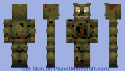 Radiation freddy Minecraft Skin