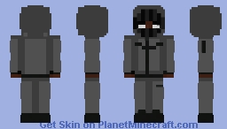 Tracksuit (Gray) Minecraft Skin
