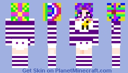 Baby monika Minecraft Skin