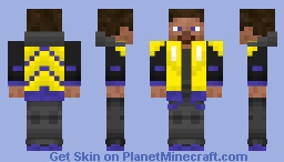 redesign prisoner steve Minecraft Skin