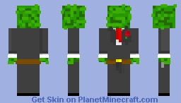 Bush head Minecraft Skin