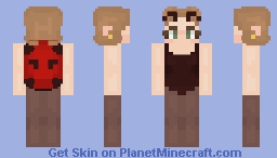 Pin-up Girl Monarch Edition Minecraft Skin