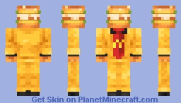 'Big Mac Crystal' Minecraft/ McDonalds Skin Remade For Java Minecraft Skin