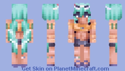Brazilian miku || 𝕍𝕠𝕔𝕒𝕝𝕠𝕚𝕕 || Minecraft Skin