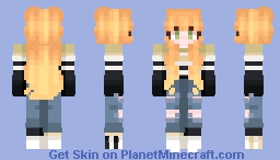 Sunny Girl Minecraft Skin