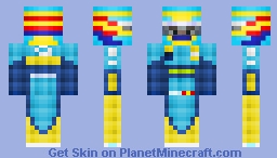 Fernando Alonso (2005 Renault suit) Minecraft Skin