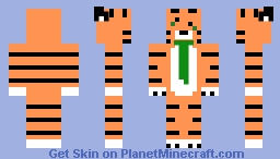 Tora the tiger Minecraft Skin