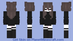 Cute Anime Girl Minecraft Skin