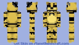 Withered classic foxy Minecraft Skin
