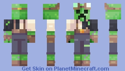 Creeper Minecraft Skin