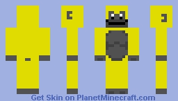 Yellow Gorrila Minecraft Skin