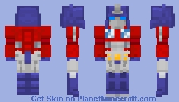 Optimus Prime - The Transformers Minecraft Skin