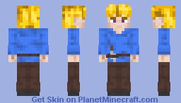 Gold-haired Adventurer Minecraft Skin