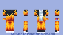 fire outfit Minecraft Skin