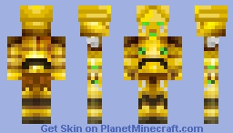 gold experience Minecraft Skin