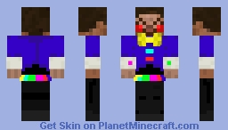 Static ft. Minecraft Steve Minecraft Skin
