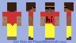 Blocky legends 3 Minecraft Skin