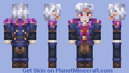 Astarion [Baldur's Gate 3] Minecraft Skin