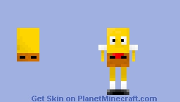 Pamtri bob esponja Minecraft Skin