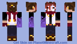 Neo (OC) - Halloween ver. Minecraft Skin