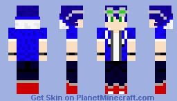 Sonic Riders Minecraft Skin