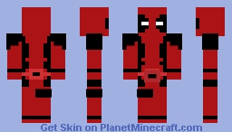 Deadpool Minecraft Skin