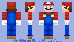 Nintendo - Super Mario Minecraft Skin