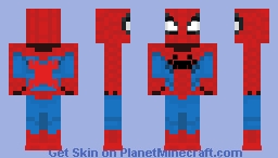 Spider-Man classic suit Your Friendly Neighborhood Spider-Man Minecraft ...