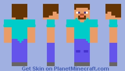 Trailers Steve Minecraft Skin