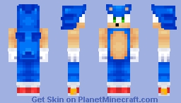 SEGA - Sonic The Hedgehog Minecraft Skin