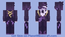black sapphire cookie Minecraft Skin