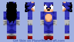 EXE/FAKER || SONIC THE HEDGEHOG Minecraft Skin