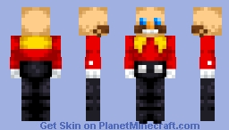 Classic Eggman || SONIC THE HEDGEHOG Minecraft Skin