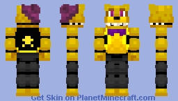Fredbear Minecraft Skin