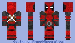 Deadpool Minecraft Skin