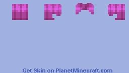 pink hair pattern Minecraft Skin