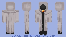 Researcher Black Souls Minecraft Skin