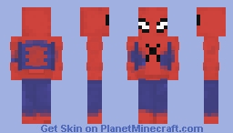 Friendly Neighborhood Spider-Man Minecraft Skin