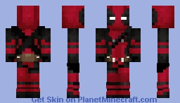 Deadpool Minecraft Skin