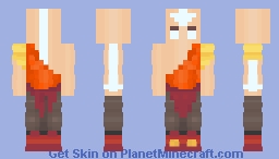 Avatar Aang Minecraft Skin