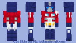 Optimus Prime - The Transformers Generation 1 Minecraft Skin