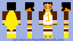 Basketball God (Regular Show & Basketball Zero) Minecraft Skin