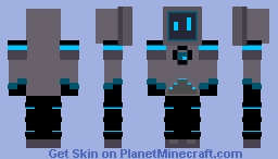 Cubebot Minecraft Skin