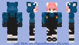 Kraft capucha Minecraft Skin