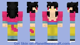 Goku Super Saiyajin 4 Dragon Ball GT Minecraft Skin